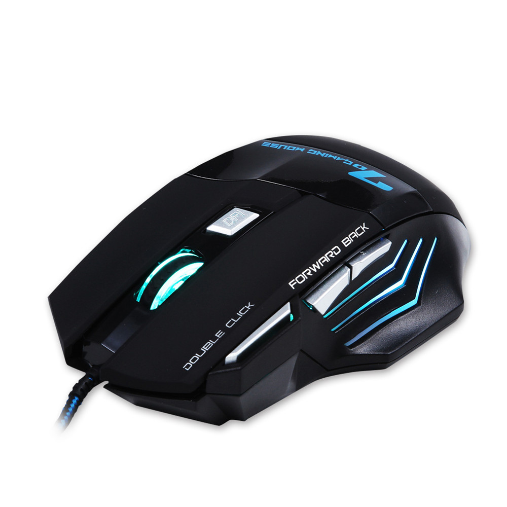 3200 DPI 6D Button LED Optical USB Wired Gaming Mouse Mice For Pro ...