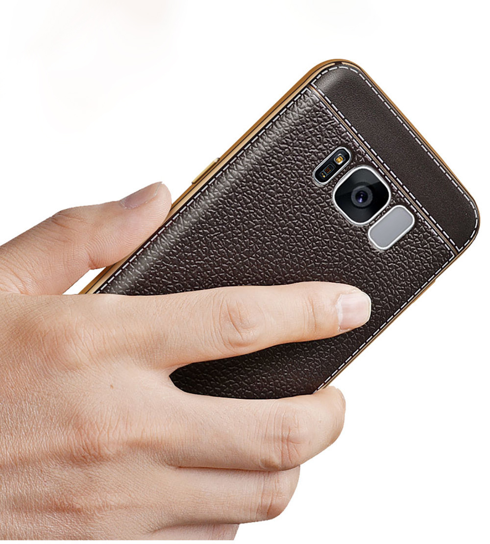 PU Leder Handyhülle für Samsung Galaxy S8 / S8 plus Handy Tasche Case ...
