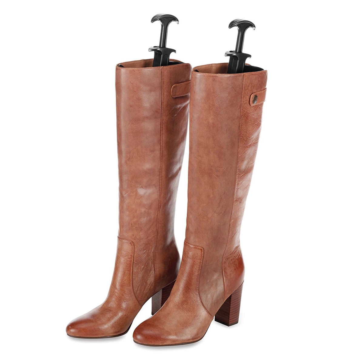2/4 Pairs Lady Women Automatic Boot Trees / Shapers With Handle 16.1 ...
