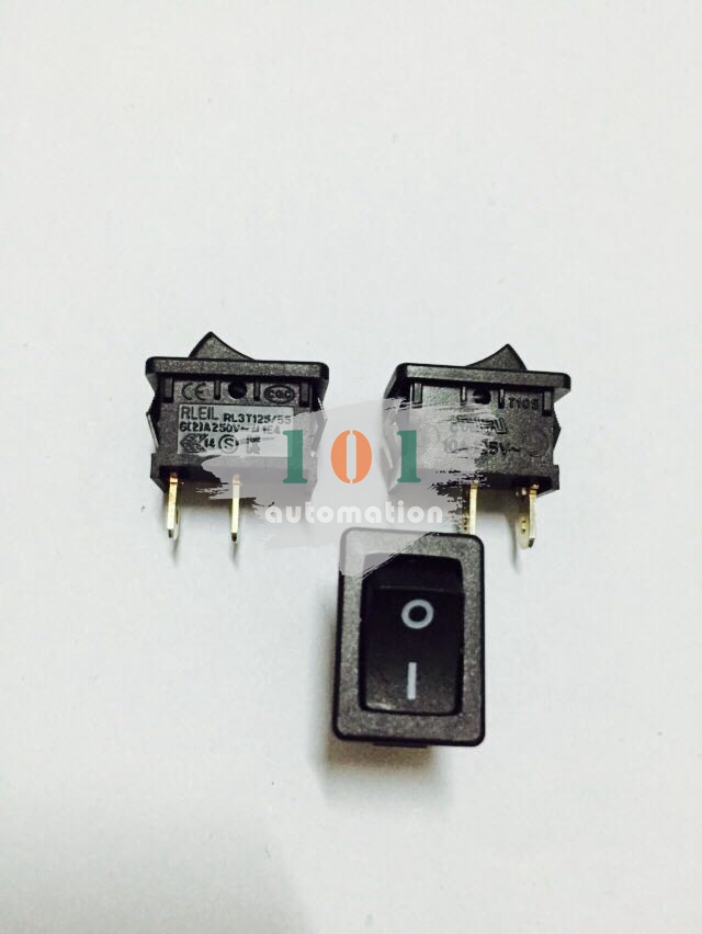 QTY:2 NEW FOR RLEIL RL3T125/55 Rocker Switch 2 Pins 2 Positons 6A ...