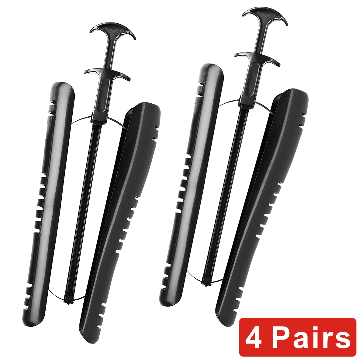 2/4 Pairs Lady Women Automatic Boot Trees / Shapers With Handle 16.1 ...