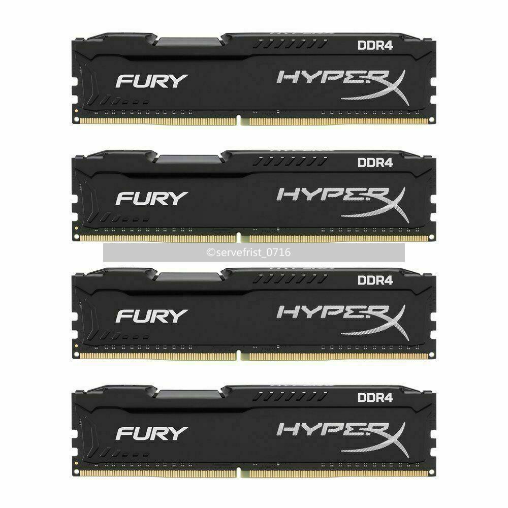 NEW Hyperx DDR4 8GB 16GB 32GB 2133 2400 2666 3200 DIMM Hyperx Desktop ...