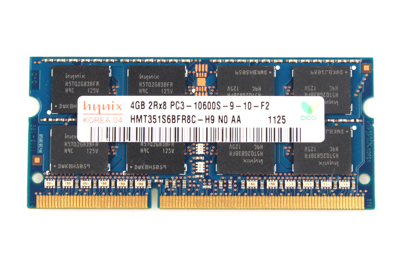 For Hynix 4GB 4 GB 2RX8 DDR3 1333MHz PC3-10600S 204PIN SODIMM Laptop Memory RAM | eBay