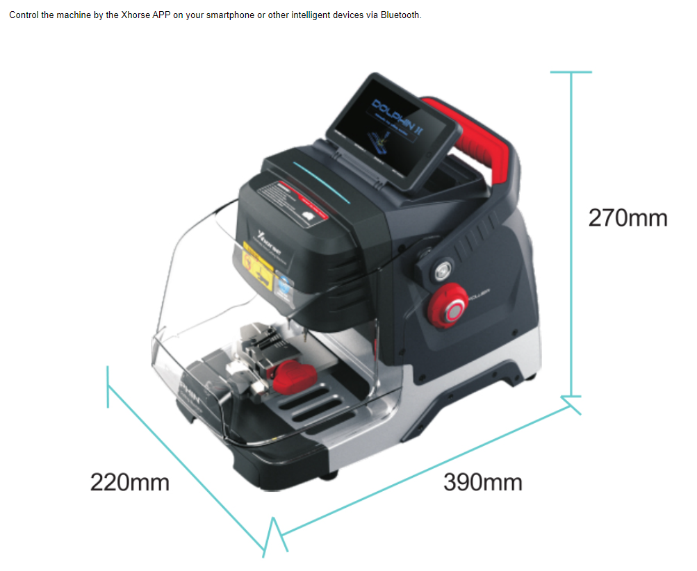Xhorse Dolphin XP005L Dolphin II / VVDI Ke.y Tool Max Pro / XDKR00GL K ...