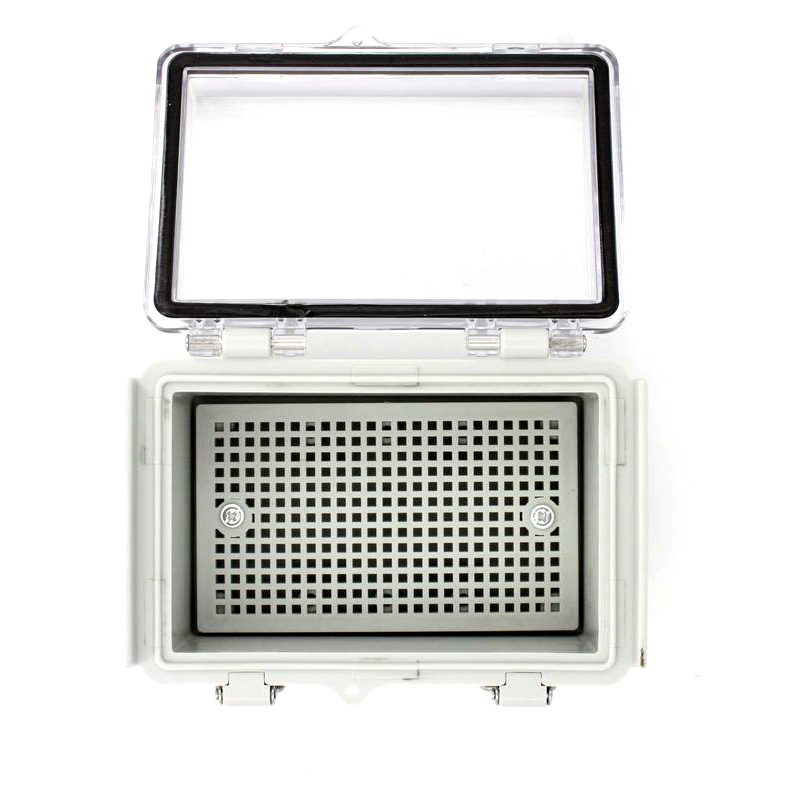 Clear Cover Hinged Lid Electrical Enclosure Case IP67 Waterproof ...