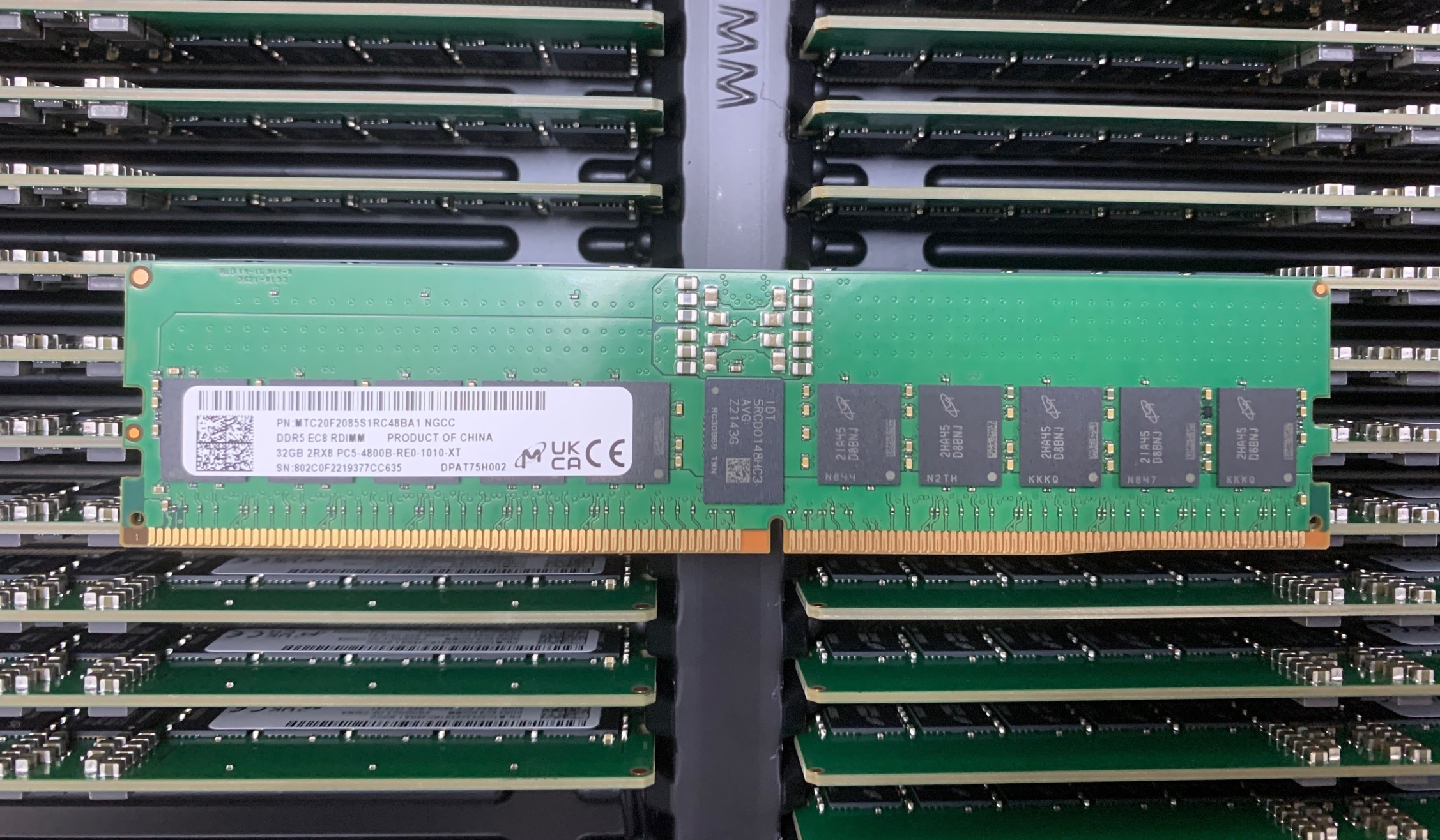 Micron 32GB DDR5 RAM 2RX8 PC5-4800B-RE0-1010-XT ECC Memory SERVER | eBay