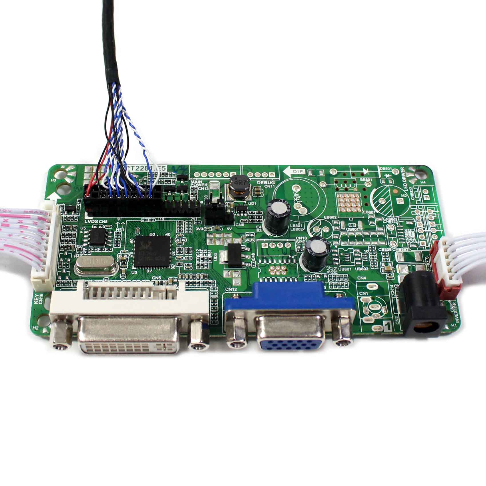 DVI VGA LCD Controller Board +10.4" TM104SDH01 800x600 LCD Screen 6718201121977 | eBay