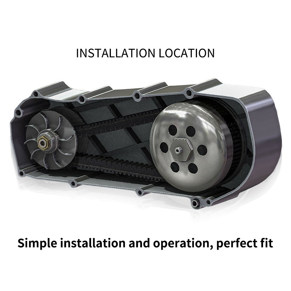 SuperATV Heavy Duty CVT Drive Belt for Polaris RZR XP 1000 / 900 - OEM ...