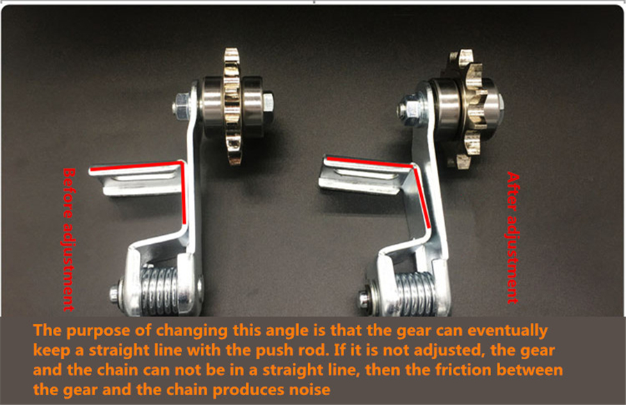 High Strength Steel Motorcycle ATV Tight Chain Tensioner Adjuster Tool ...