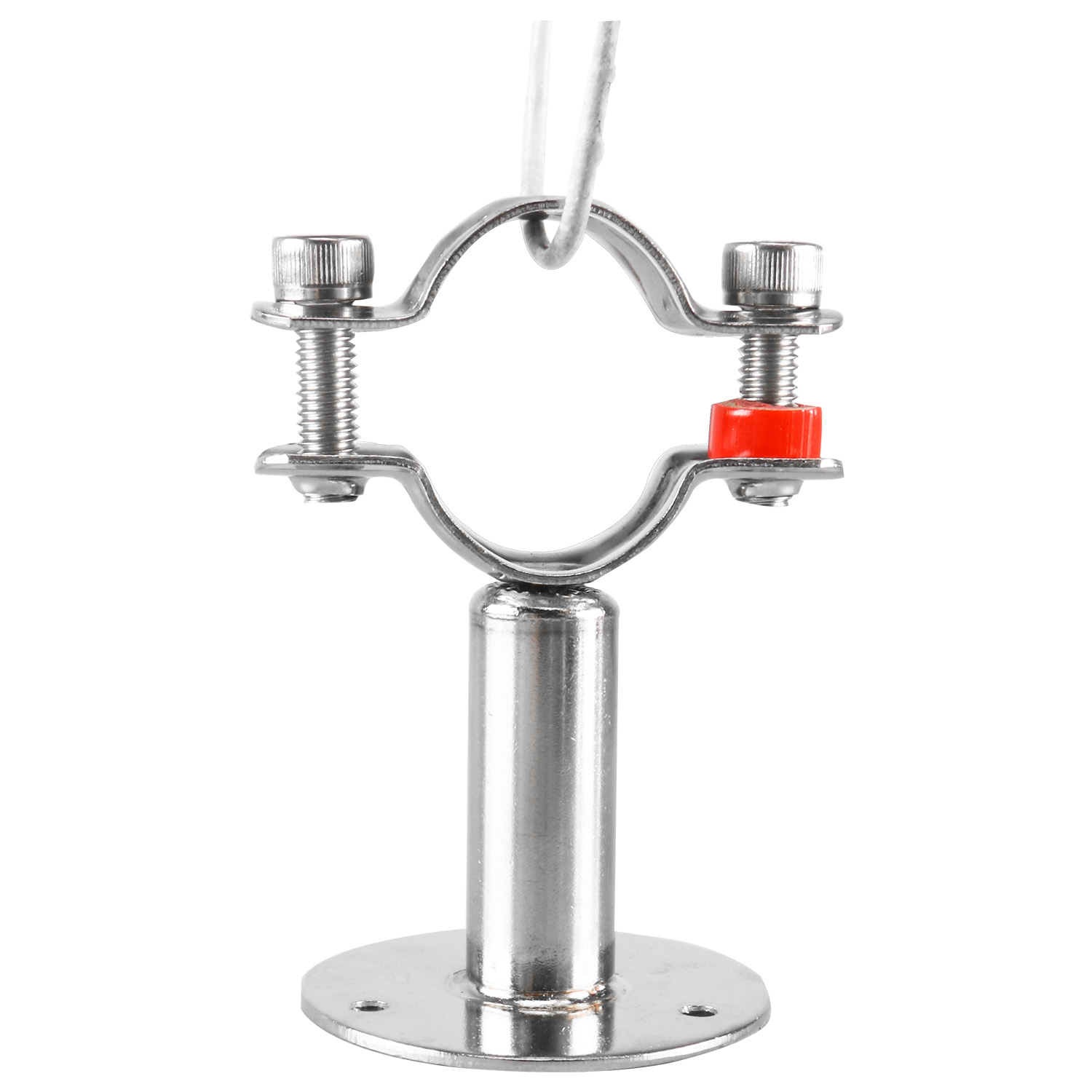 2 Pack Stainless Steel Wall Mount Ceiling Mount Pipe Support