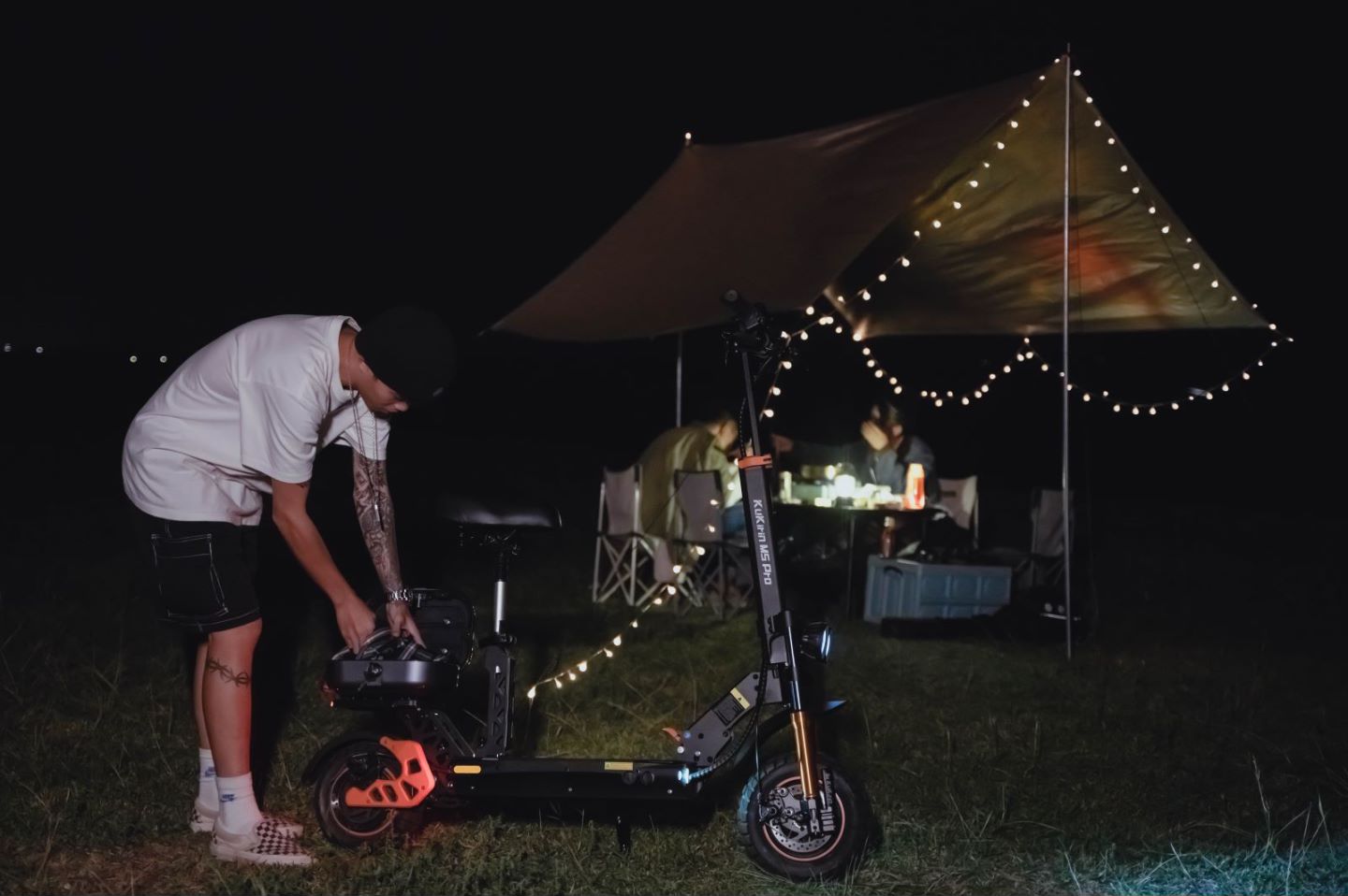 -72€01 sur Scooter électriques KuKirin M5 pro Noir 1000W Batterie ...