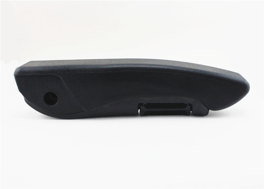 Universal Adjustable Black PU Leather Car SUV Seat Armrest Console Box ...