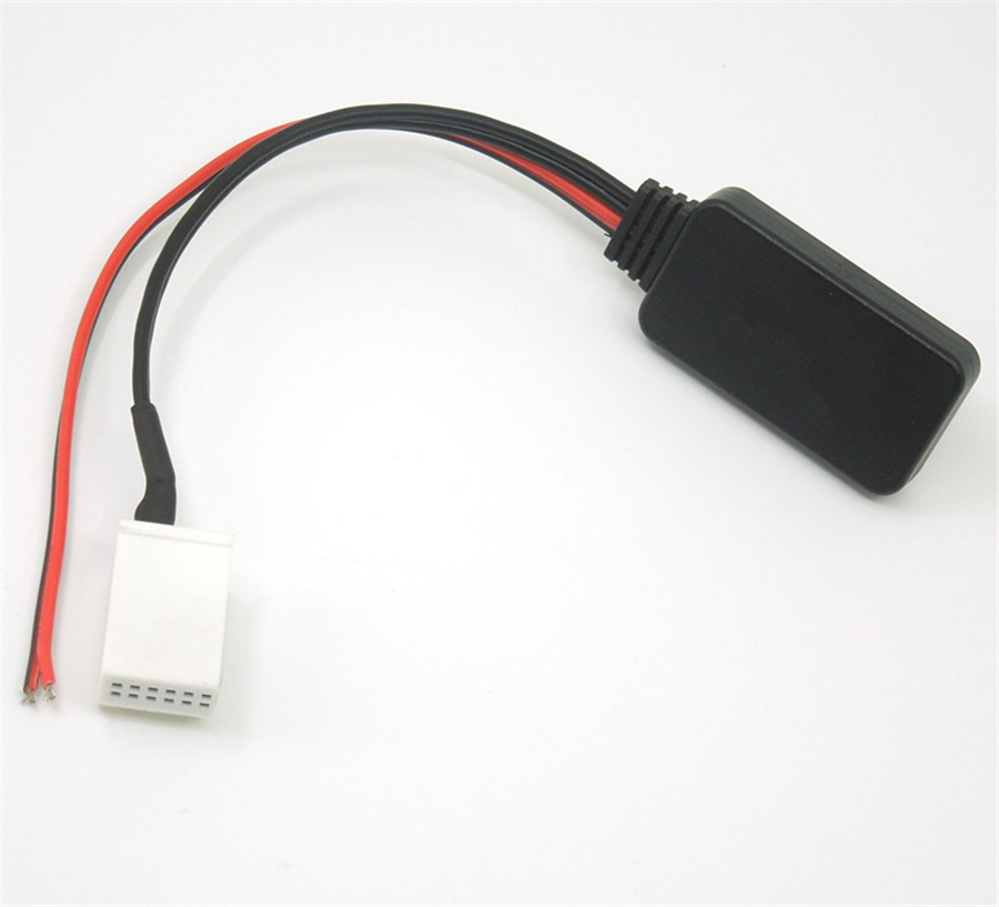 12Pin 12V Bluetooth 4.0 Adapter Aux Cable For Benz W169 W245 W203 W209 ...