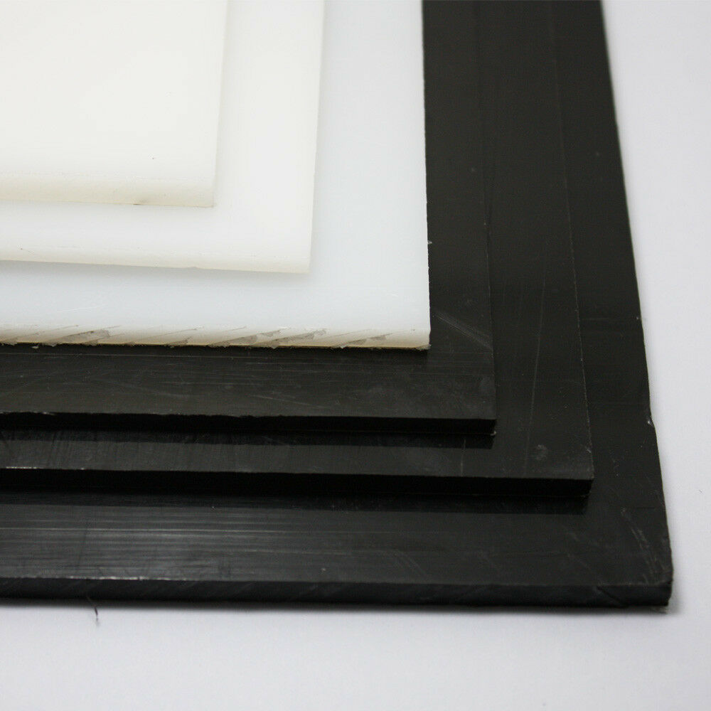3mm 6mm 10mm Thick HDPE Sheet Black White Polyethylene Engineering ...
