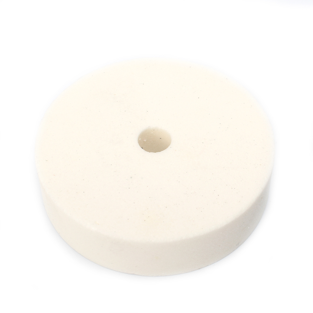 3" White Ceramic Grinding Wheel With bore 10mm Abrasive for Stone Metal ...