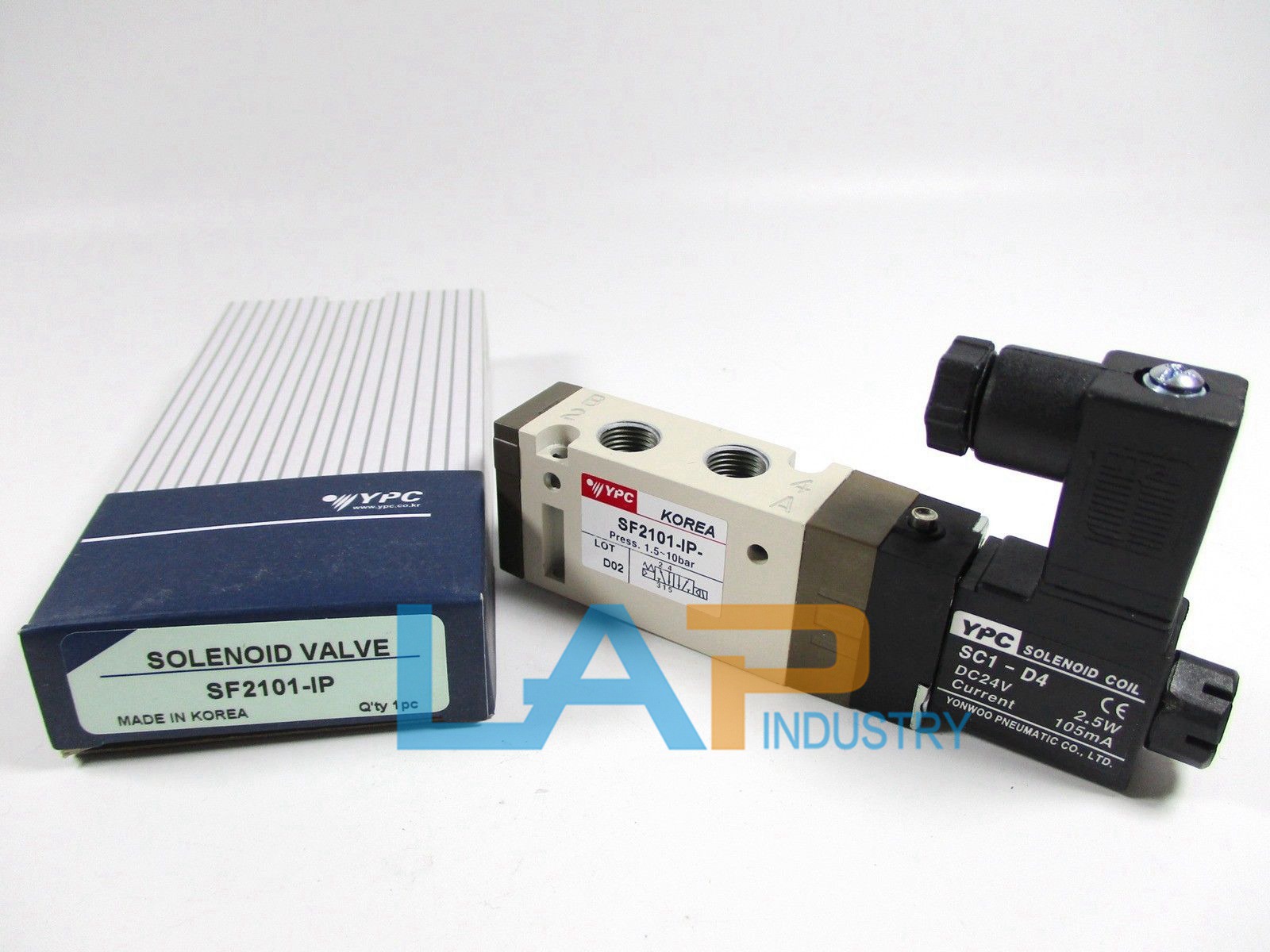 1PCS New FOR YPC SF2101-IP-DC24V 1.5-10bar Solenoid Valve 228243332645 ...