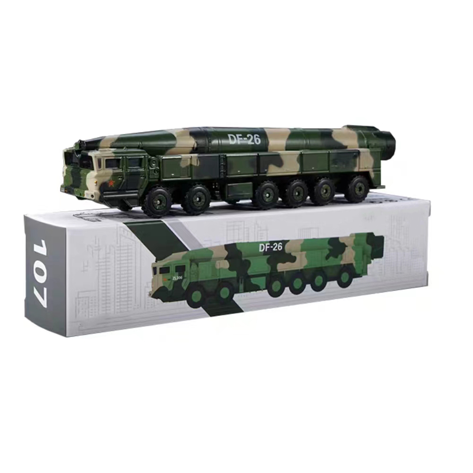 Dongfeng 26 Missile Model Dongfeng 26 Nuclear Missile Vehicle Model - 1 ...