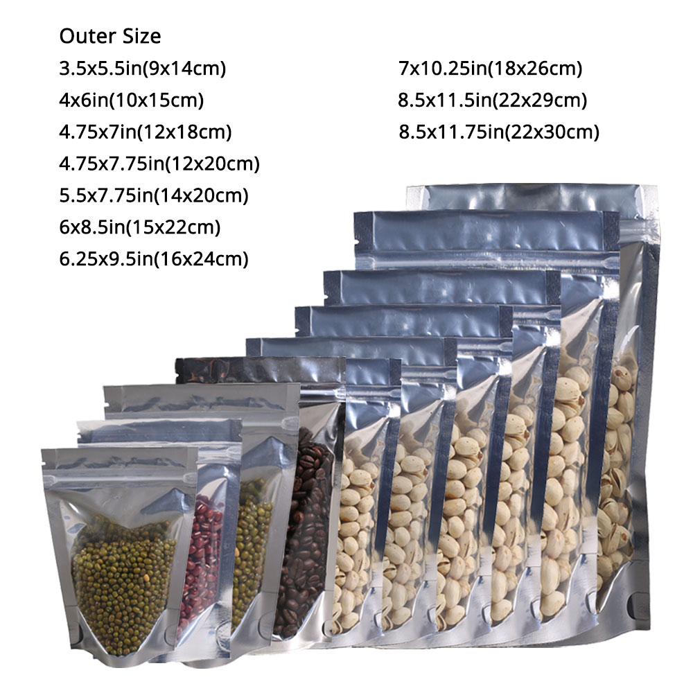Mylar Bag Size Chart :: Keweenaw Bay Indian Community
