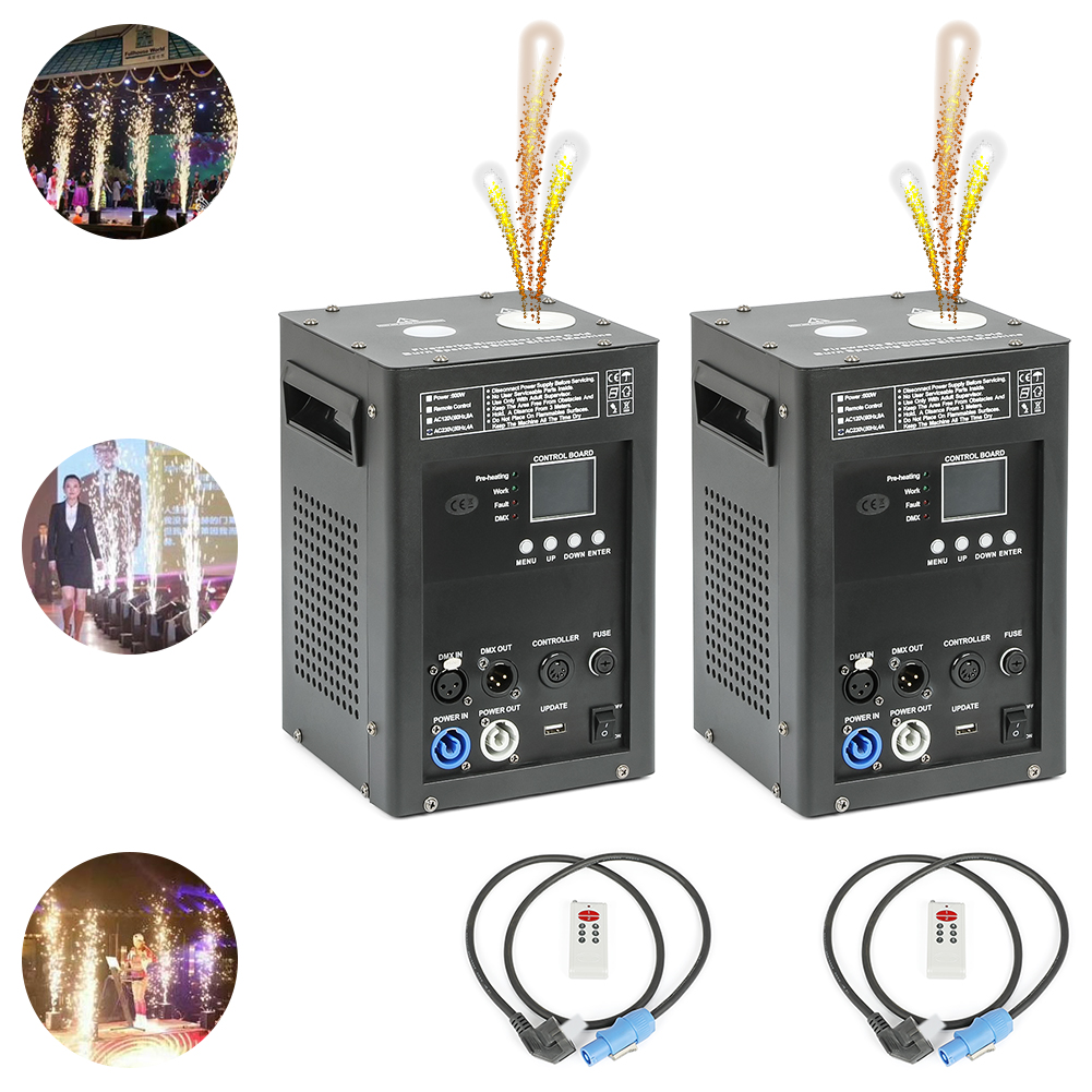 2pcs Cold Spark Firework Machine Special Stage Effect Machine 500W ...