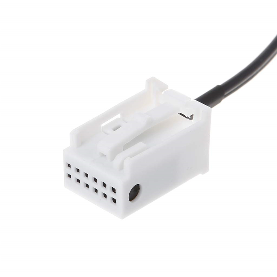 12Pin 12V Bluetooth 4.0 Adapter Aux Cable For Benz W169 W245 W203 W209 ...