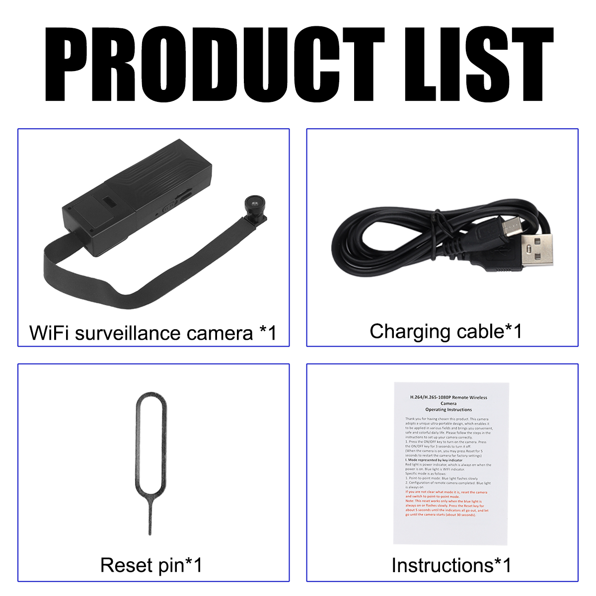 4K Ultra-HD Wireless 1080P Mini Screw Module WIFI Pinhole DIY Camera ...