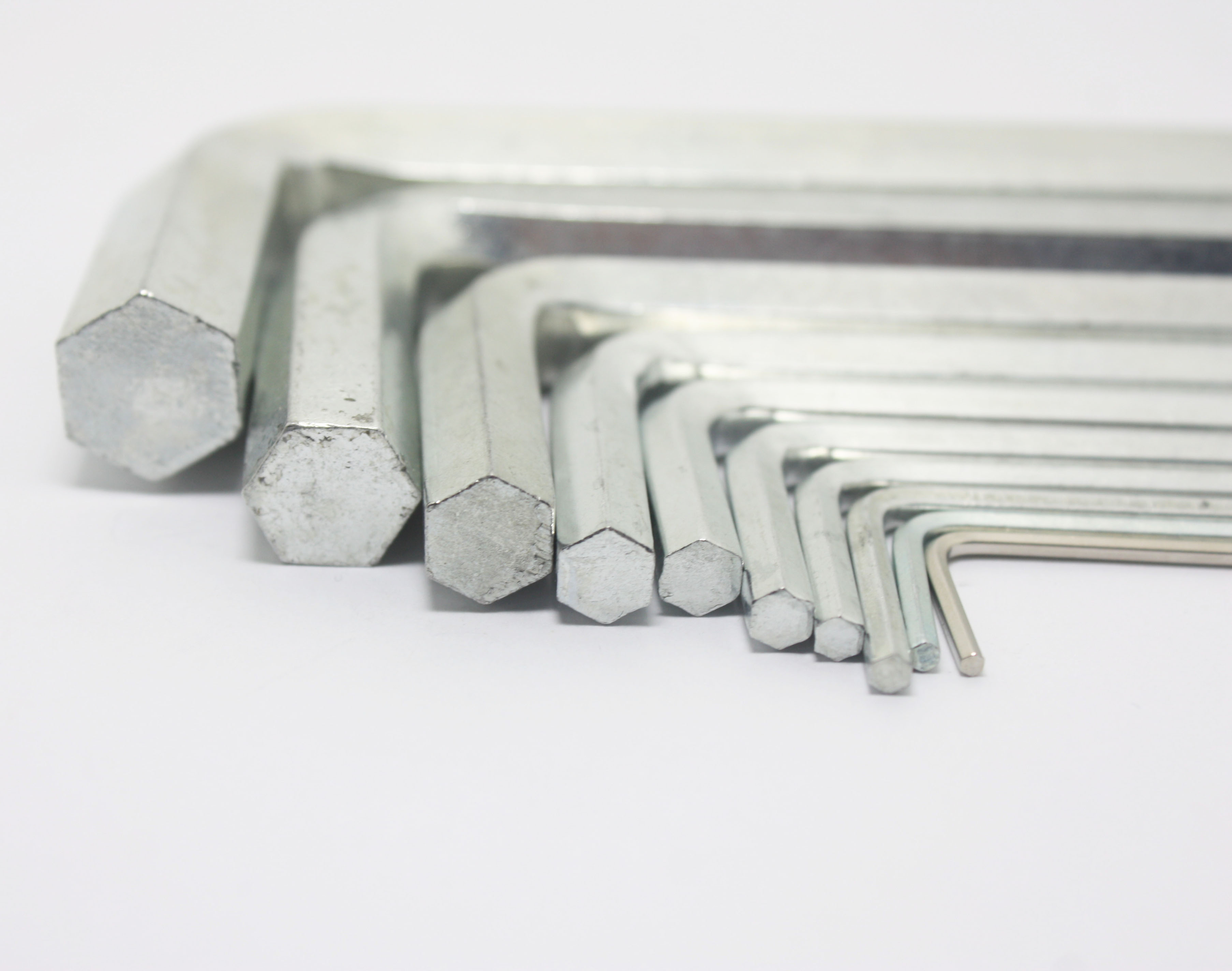 1.5mm~12mm Metric Short Arm Allen Hex Key Wrench Steel Hexagon Key High ...