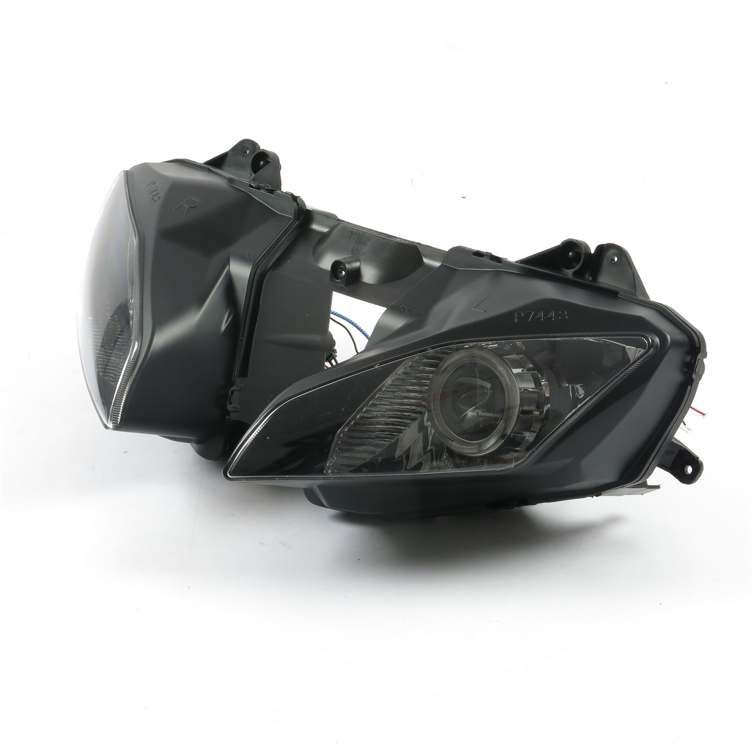 MF Front Headlight Red Angel Eye Fit for Yamaha 2008-2016 YZF R6 f014 ...