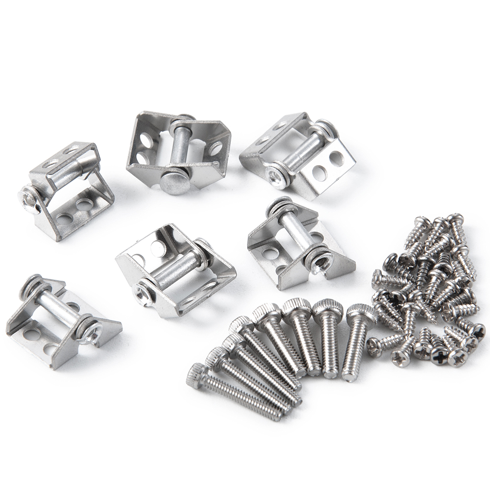6x Metall Frachtcontainer Scharnier Reparaturteile für 1:14 RC Tamiya ...