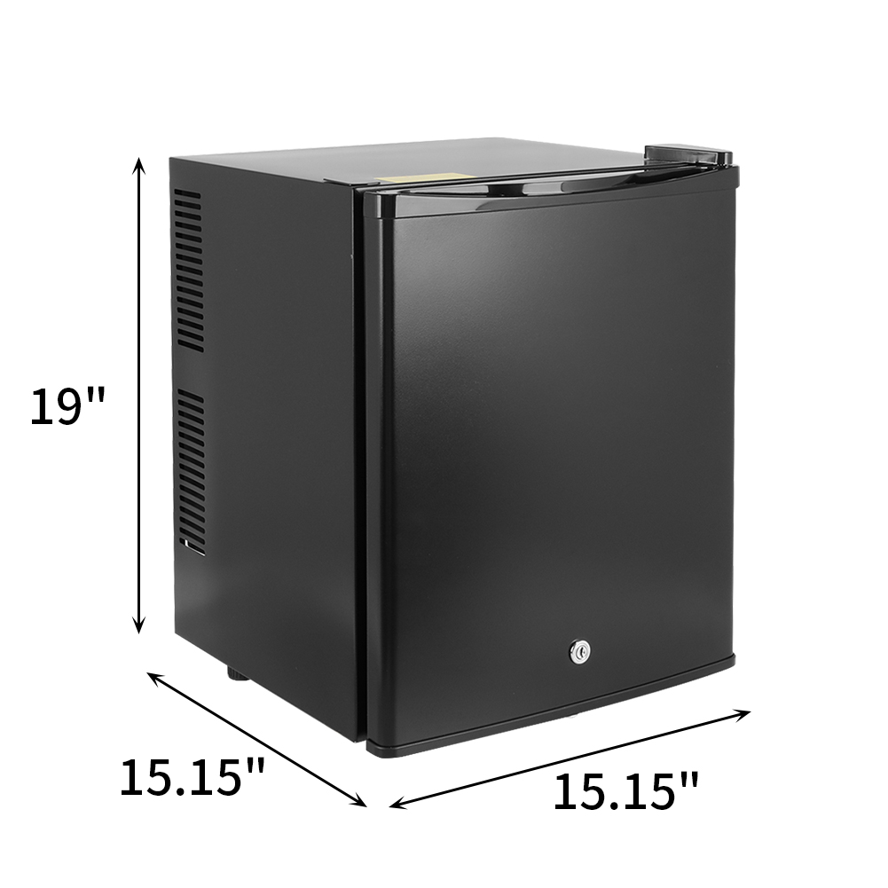 30L Mini Small Fridge Compact Refrigerator Black Kitchen Bedroom 1.05 ...