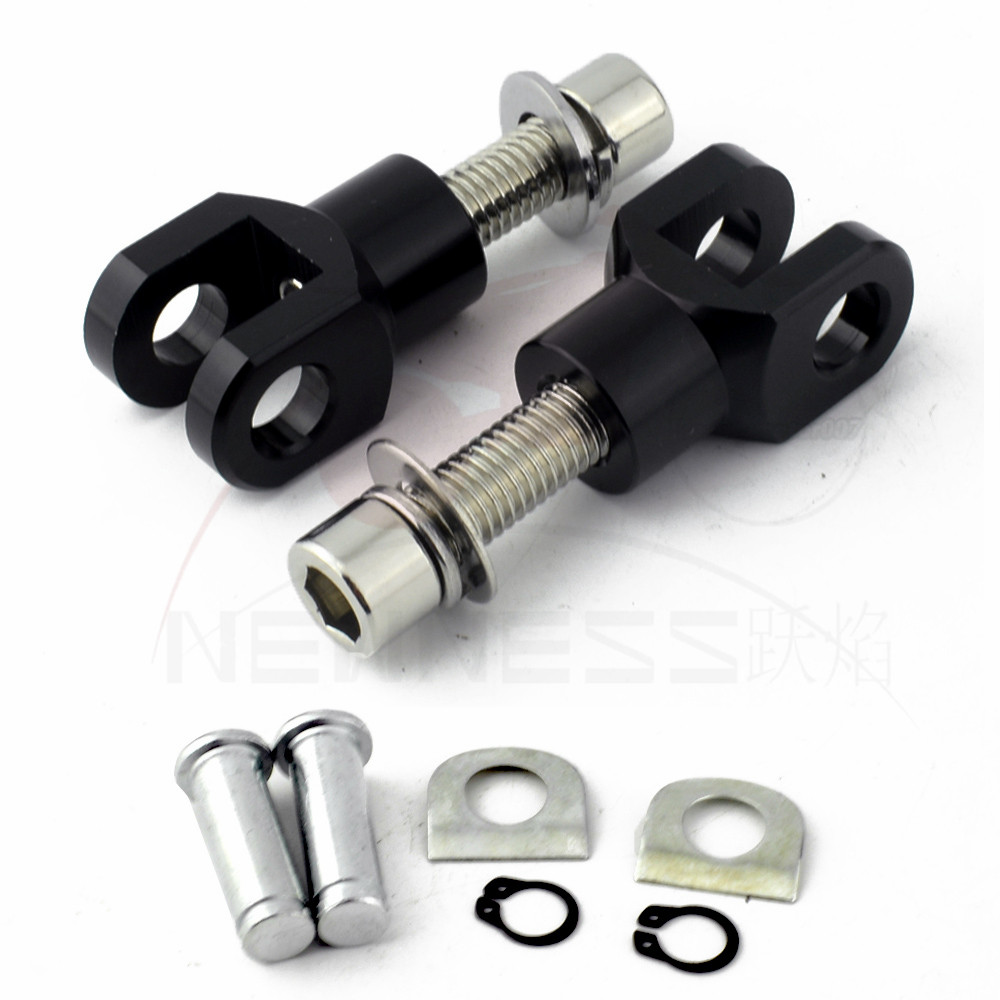 Motorcycle Black Foot Peg Clevis Set For Harley-Davidson | eBay