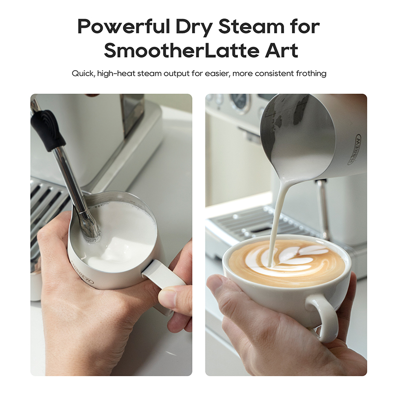 HiBREW 20Bar Espresso Machine, Semi-Auto, DIY Customization, Cappuccino ...
