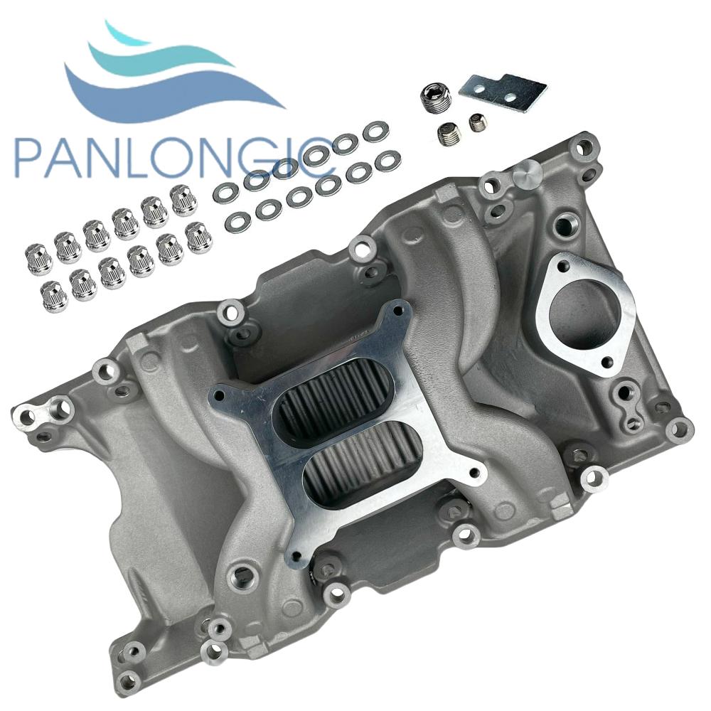 Mopar Small Block Intake Small Block Mopar Polished Aluminum Air Gap ...