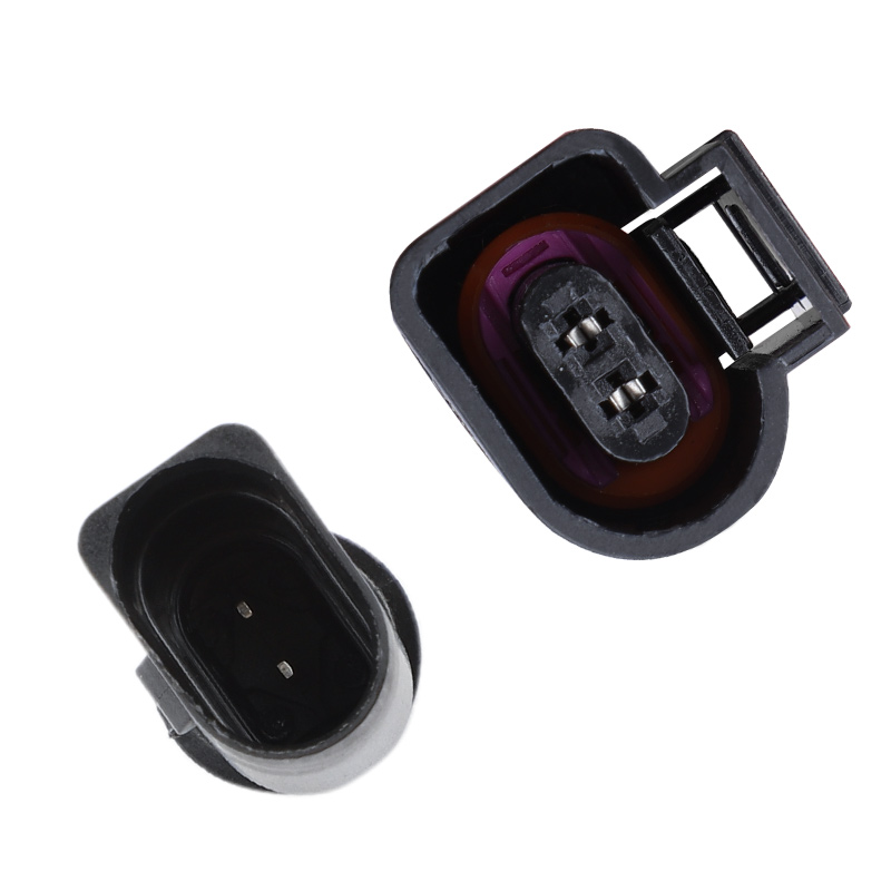 Ambient Air Temperature Sensor 2-pin Connector Plug Pigtail For Audi VW ...