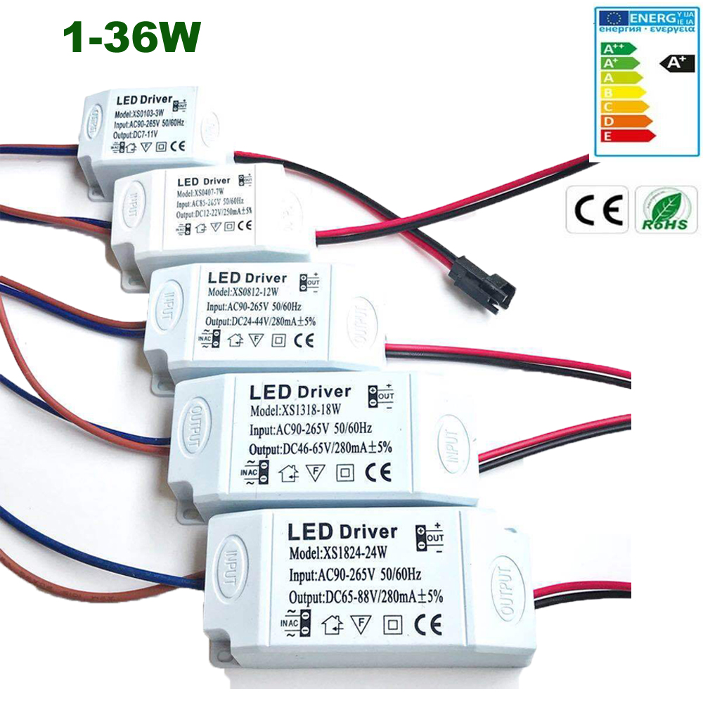 Materiale elettrico 12VDC TRASFORMATORE LED 350MA Fai da te ...