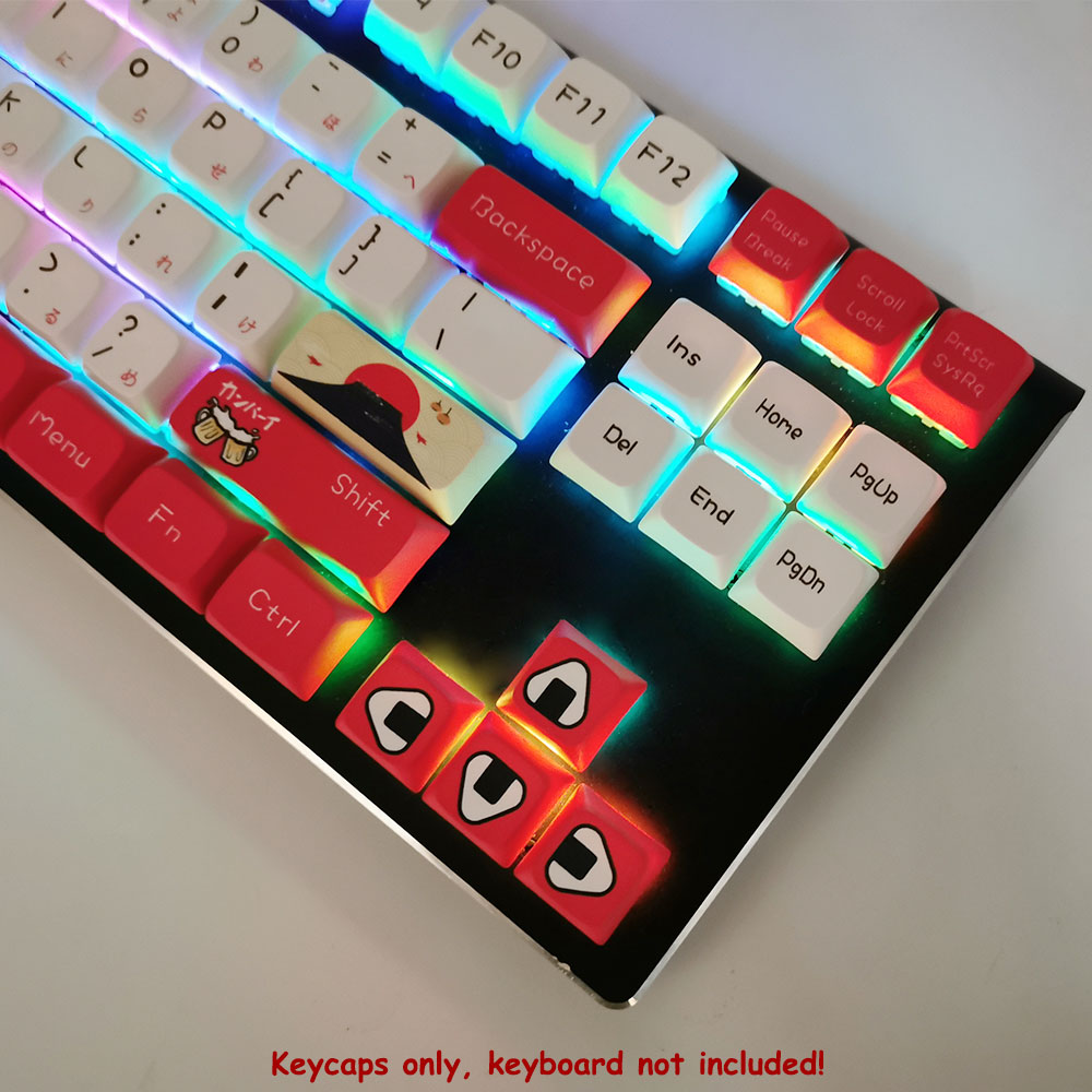 Купить Клавиатура Xvx 108 Keycaps Set Japanese Izakaya Keycap PBT dye ...