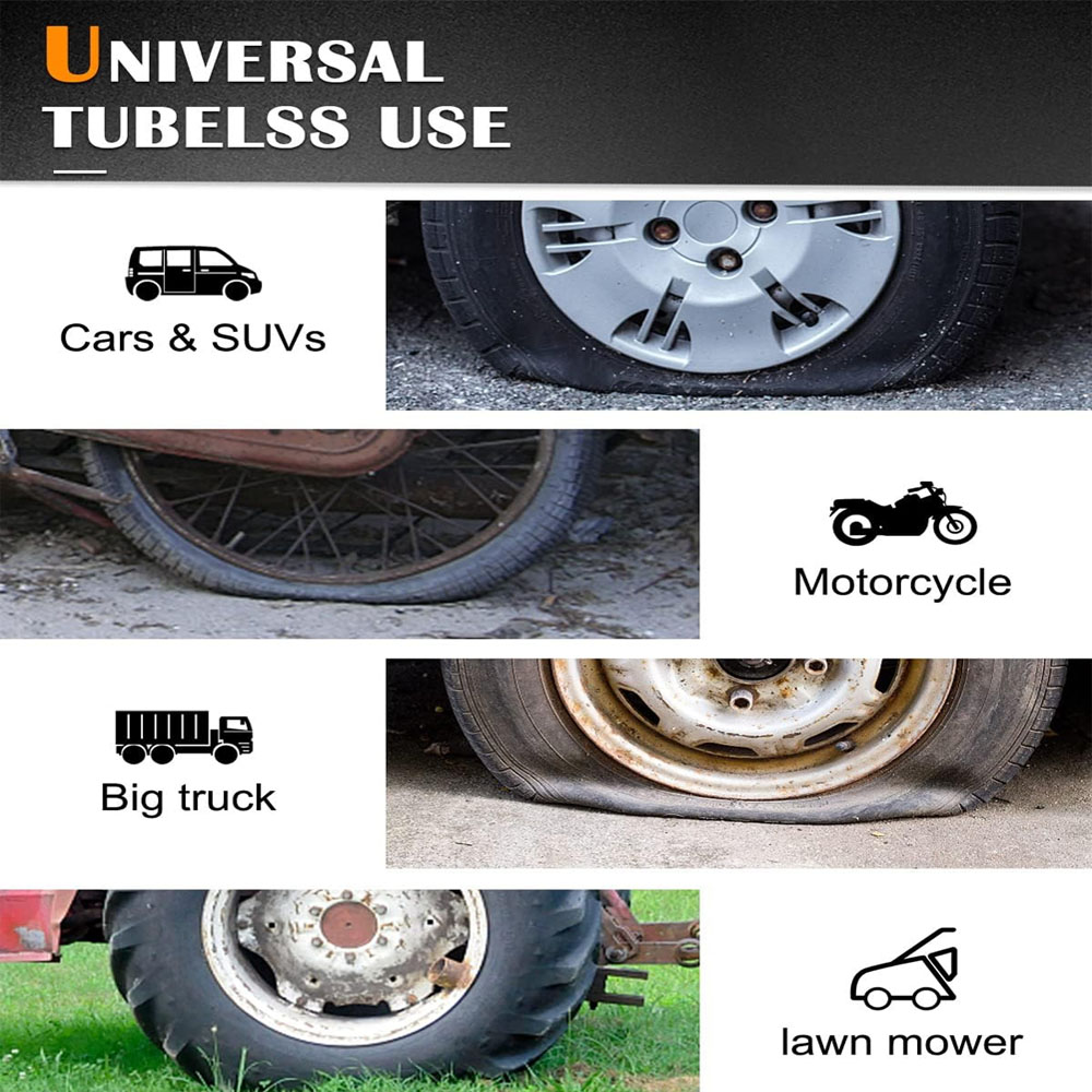 Tire Vulcanizing Kit 35Pcs Tire Repair Patch Kit Heavy Duty, Tire ...