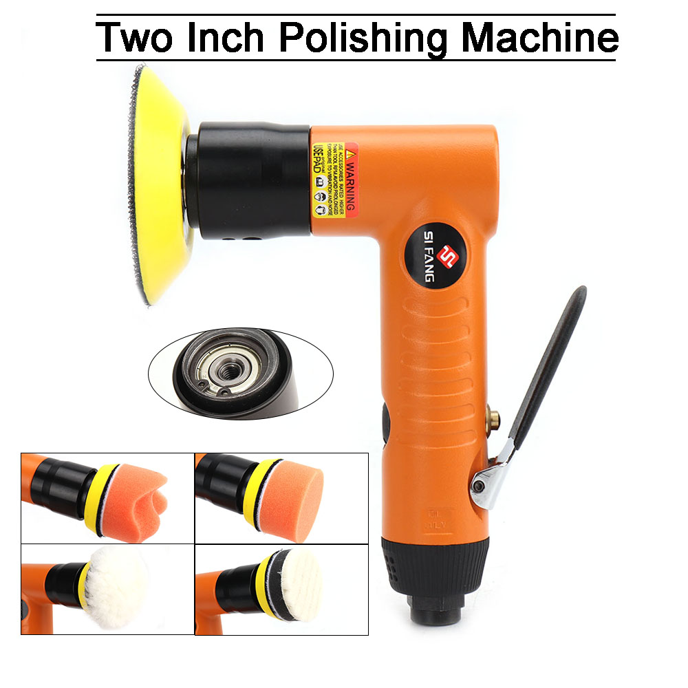 48Pcs MIni Air Random Orbital Sander 2" 3" Dual Action Pneumatic Sander ...