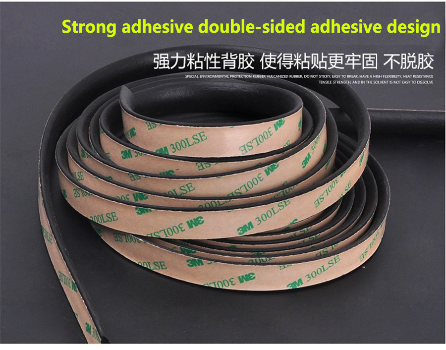 Universal 25mm*4mm Car Windshield Sunroof Triangular Window Rubber Seal ...