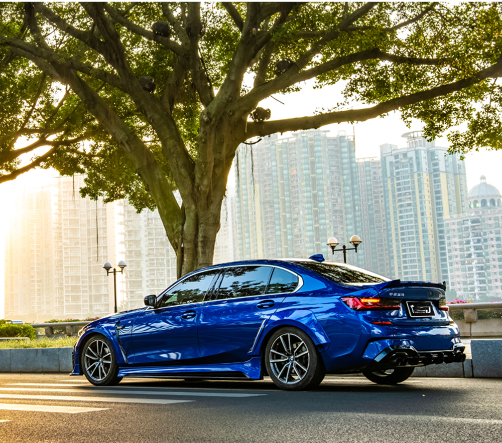 AKASAKA Rear Trunk Spoiler Lip For 2019 2020 BMW G20 G28 330i M340i M ...