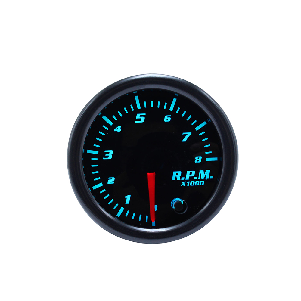 2"-1/16" 52mm Tacho Gauge Meter Tachometer 0-8000 RPM Gasoline Engine ...