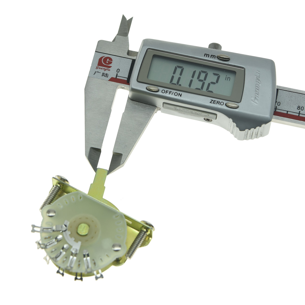 2pcs Ivory Guitar 3 or 4 Way Pickup Switch Tip Top Hat Switch Tip For ...