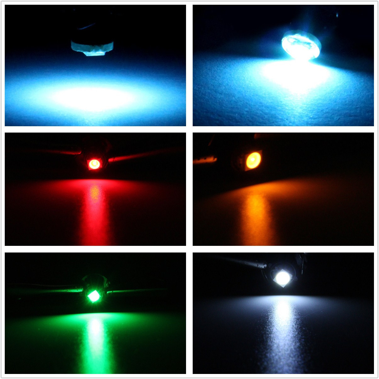 30 Pcs T4.2 5-Color LED Neo Wedge Dash Climate Control Lights ...