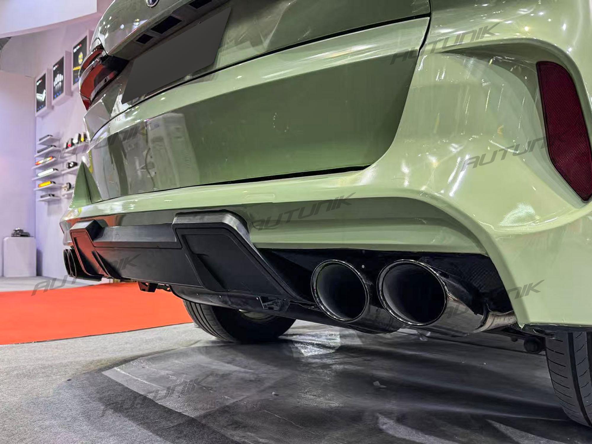 Black Exhaust Tips Muffler Pipes for BMW X5 G05 X6 G06 X7 G07 40i Sport ...