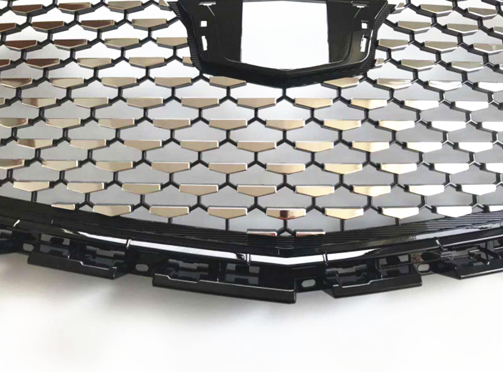 For Cadillac XT5 2016-2019 2020 Silver Diamond Front Grille Grill Cover ...