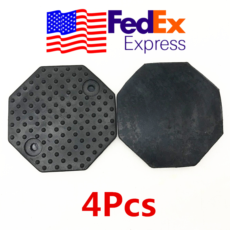 Heavy Duty Car Post Lift Arm Pad Rubber JACK Disk Auto Chassis Repair ...