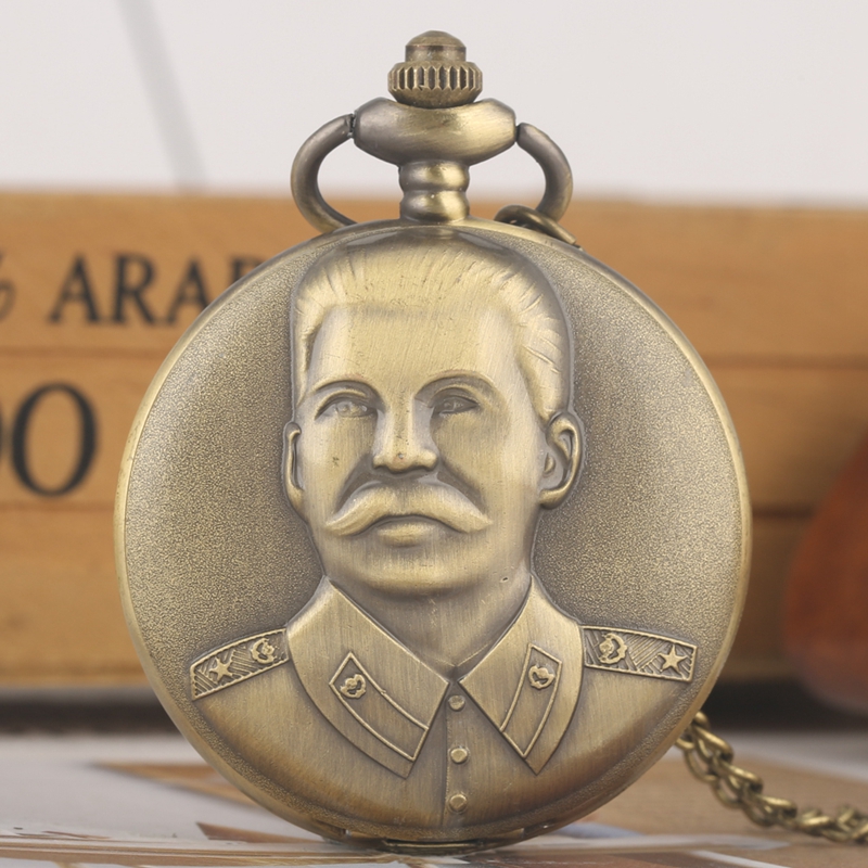 Quartz Pocket Watch Iranian Cyrus The Great Pattern Necklace Chain ...