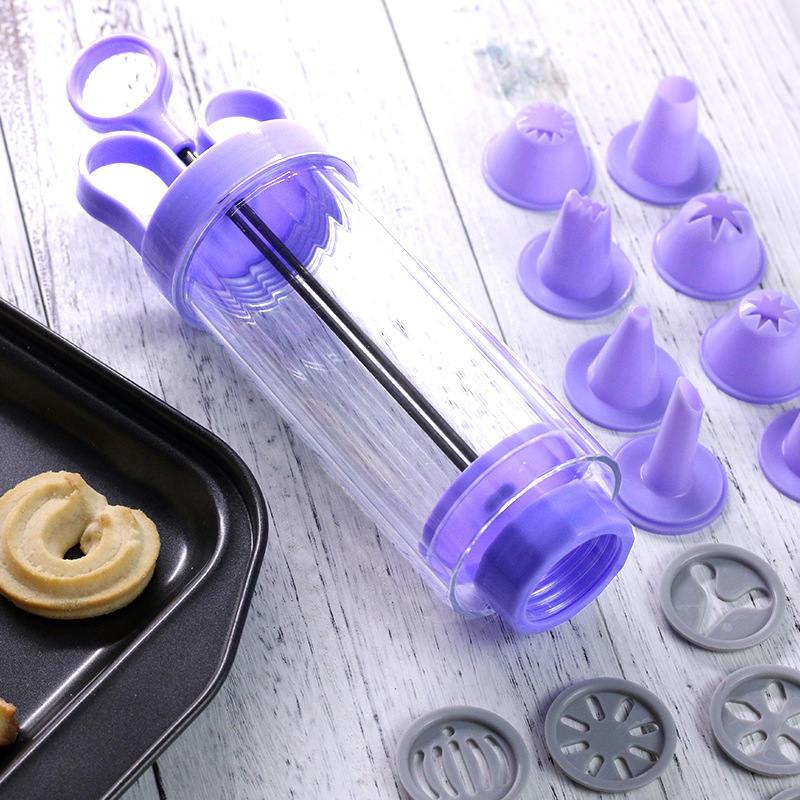 Cake Decorating Tools Kit 8 Nozzles Piping Icing Syringe Tips Pastry ...