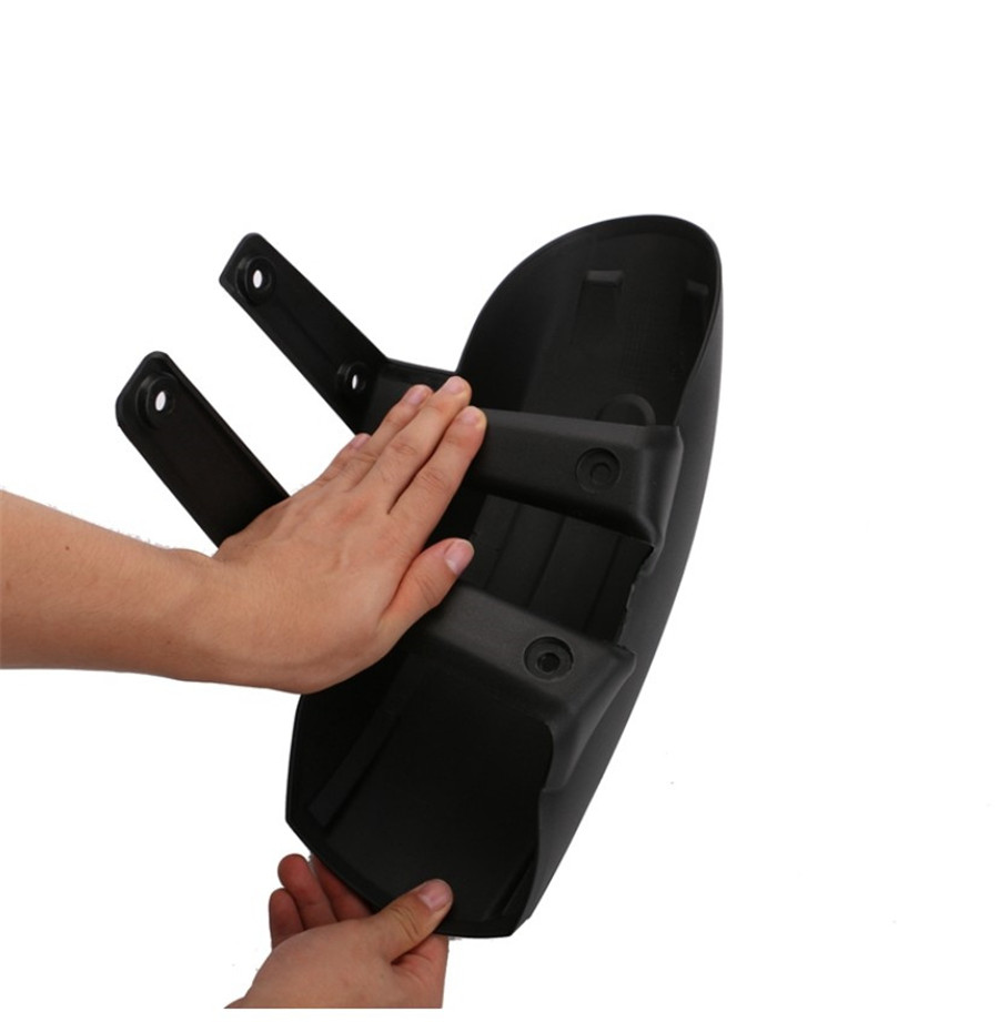 Black PVC Motorbike ATV Rear Wheel Cover Fender Splash Guard Mudguard ...
