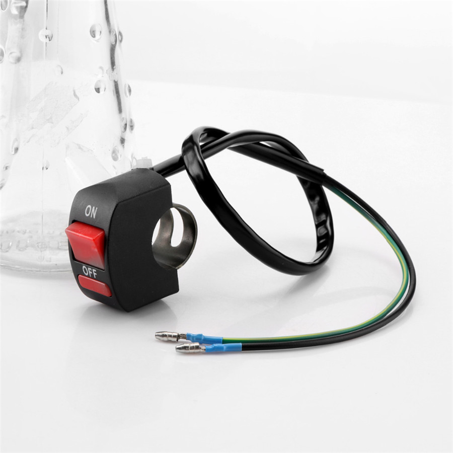 10 Pcs 12V 7/8''Motorcycle ATV Handlebar Switch For Headlight/Fog/DRL ...