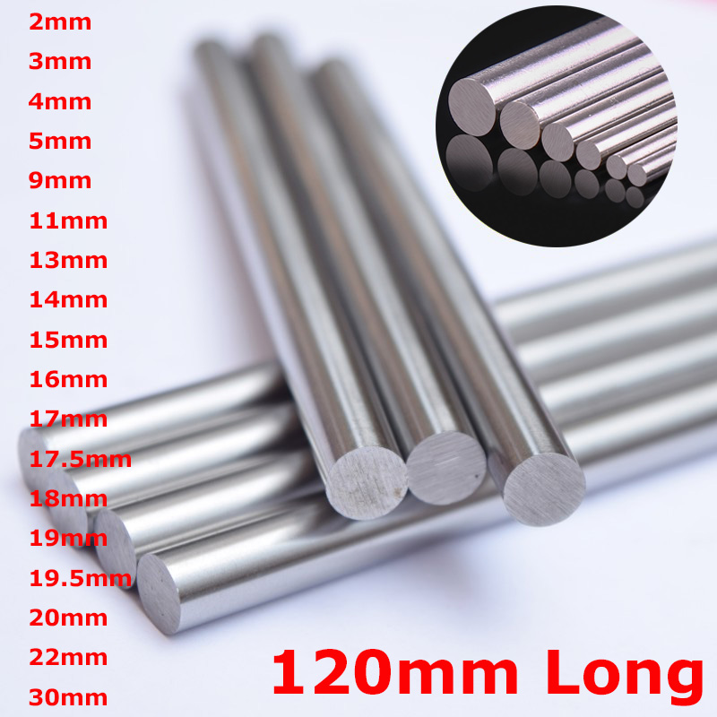 2mm-30mm Dia HSS Steel Round Rod Bar Shaft Axis Metal Metalworking ...